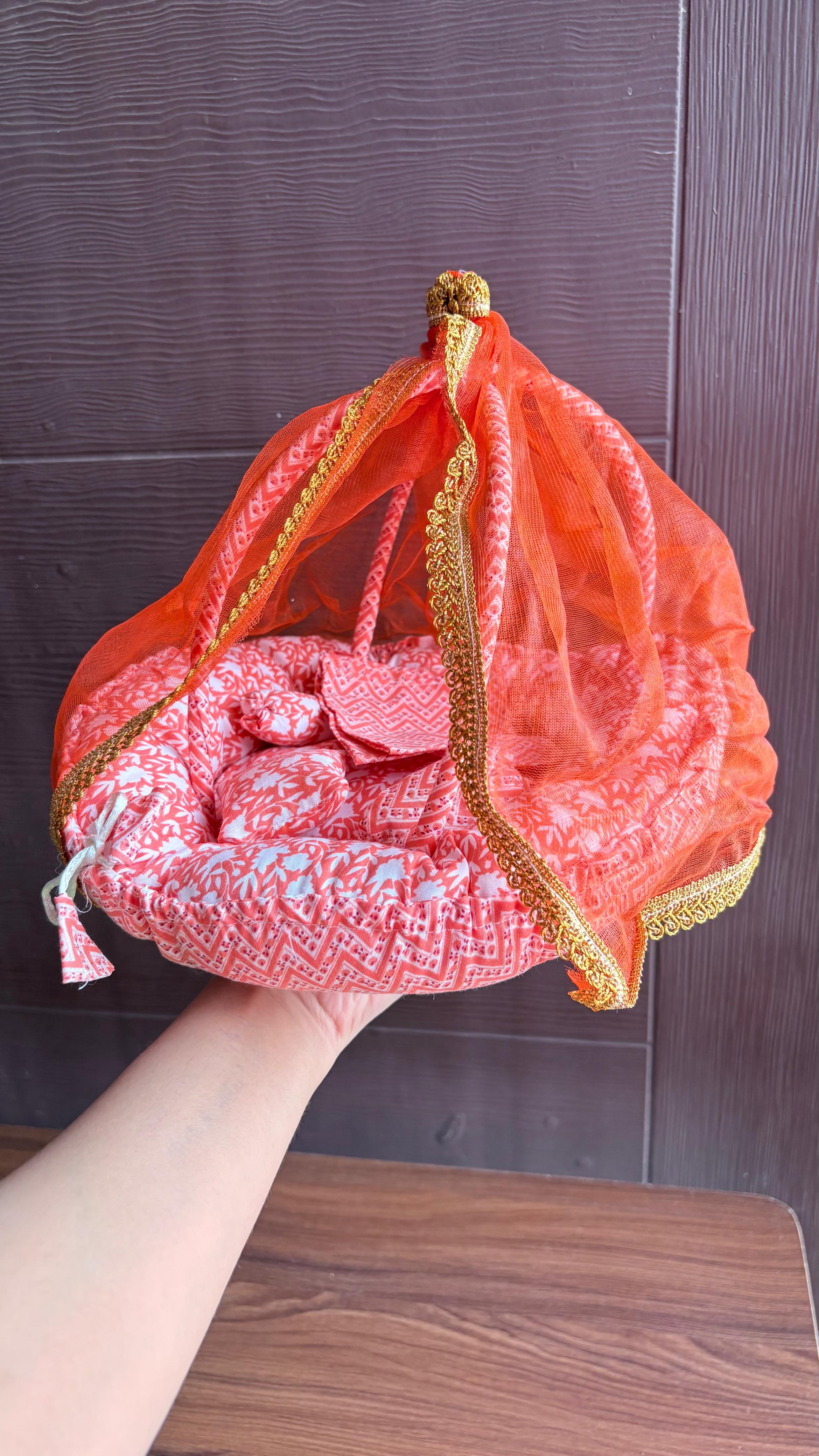 Bistar, Pillows, Blanket, and Macchardani for Ladoogopal – The LadooGopal